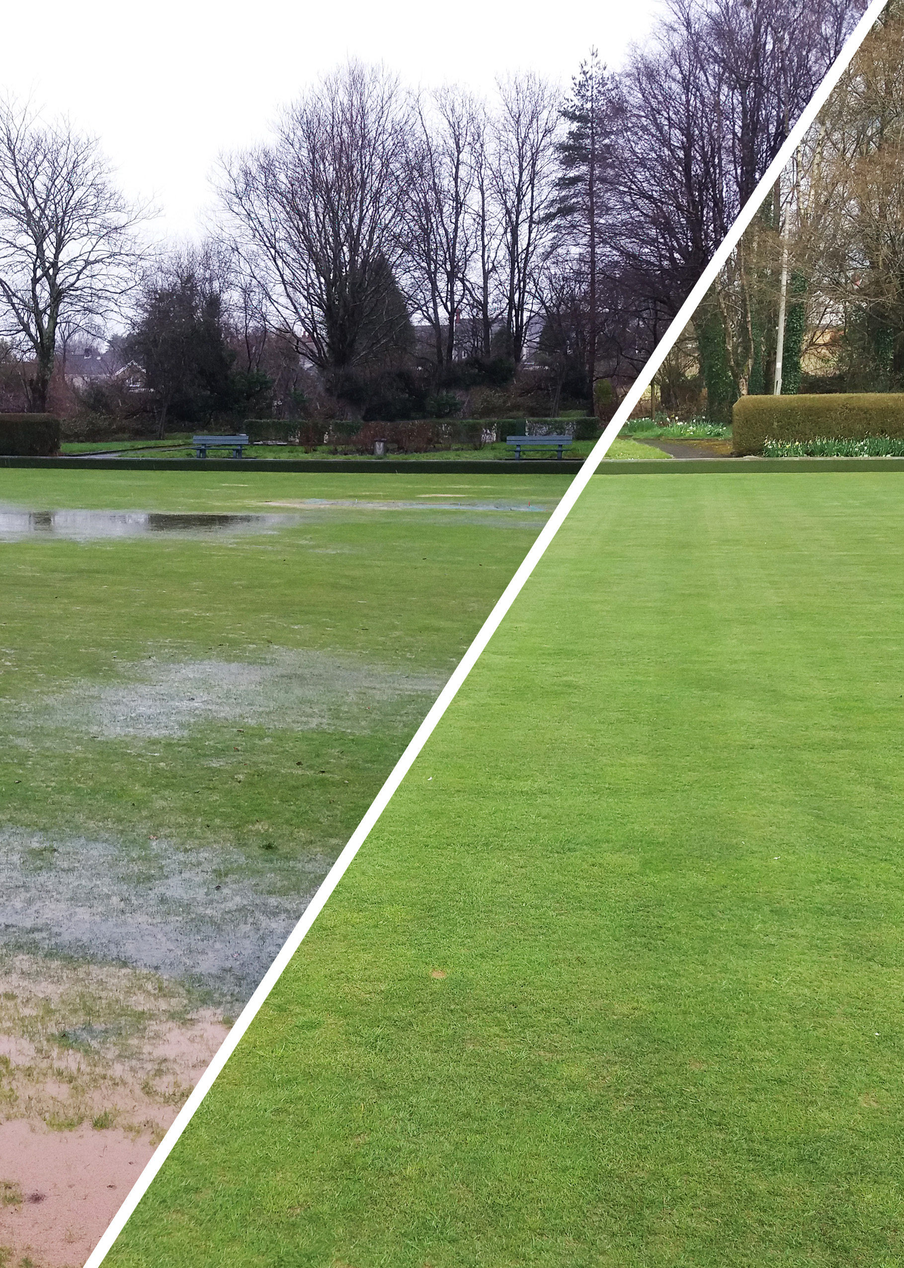 Deep Aeration Cures Waterlogging - Turf Matters