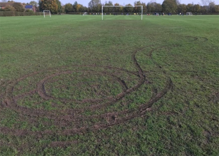 Club receives donations after vandalism - Turf Matters