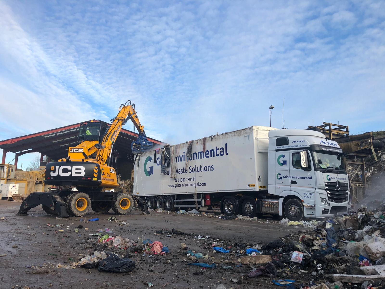 Grist environmental turns to JCB - Turf Matters