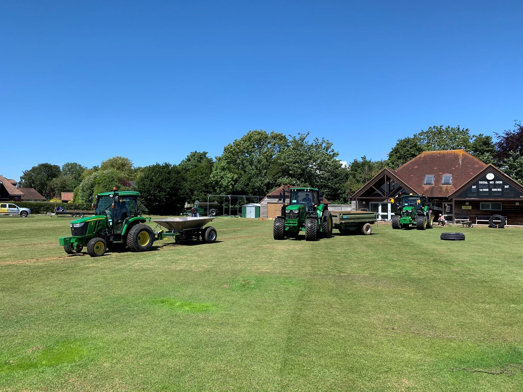 Effective flood relief from AMS Contracting - Turf Matters