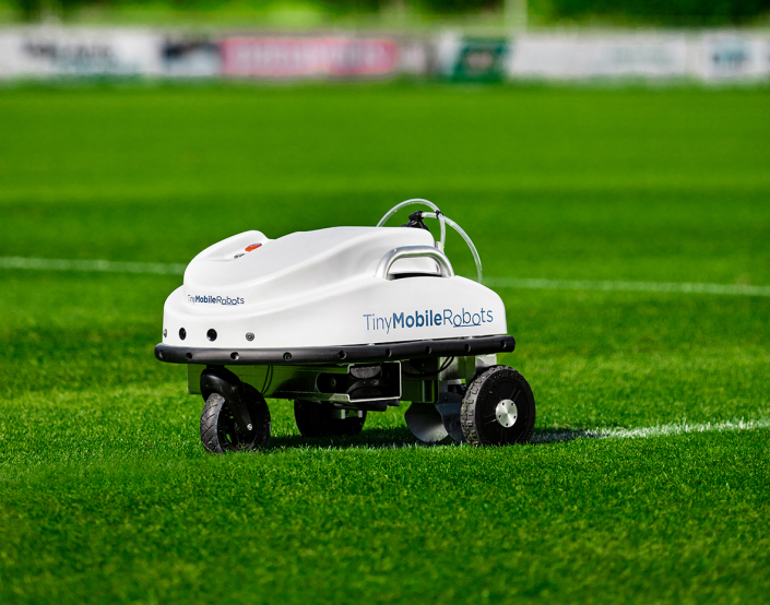Robotic line marking – the future is here! - Turf Matters