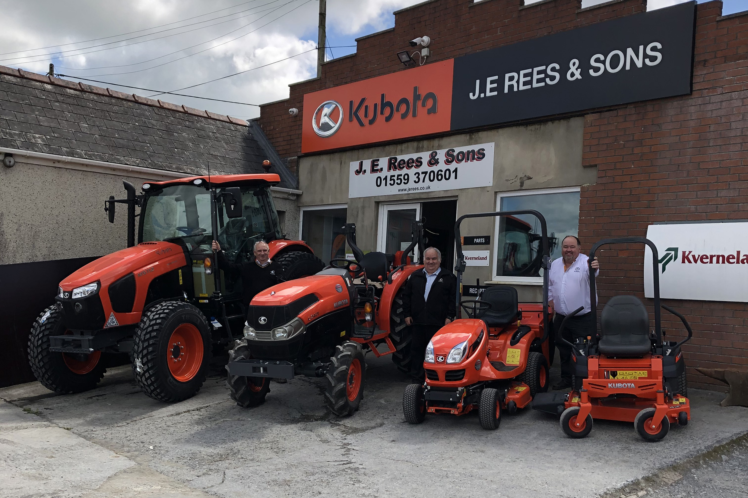 JE Rees takes on Kubota equipment | Turf Matters JE Rees takes on ...